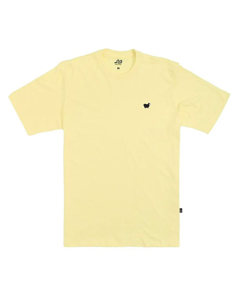 Camiseta Lost Basics Sheep - Amarelo Citrico Camiseta Lost Basics Sheep - Amarelo Citrico